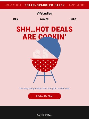 Email Inspiration from MeUndies - Email Love