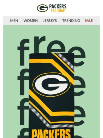 Email Inspiration from Packers Pro Shop - Email Love