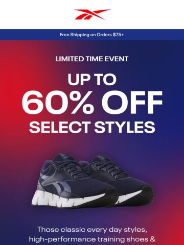 Email Inspiration from Reebok - Email Love