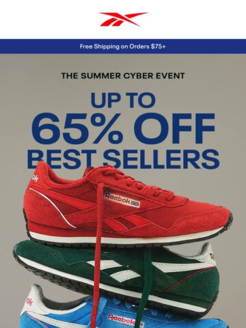 Email Inspiration from Reebok - Email Love
