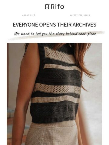 Email Inspiration from Rif?? Lab - Email Love
