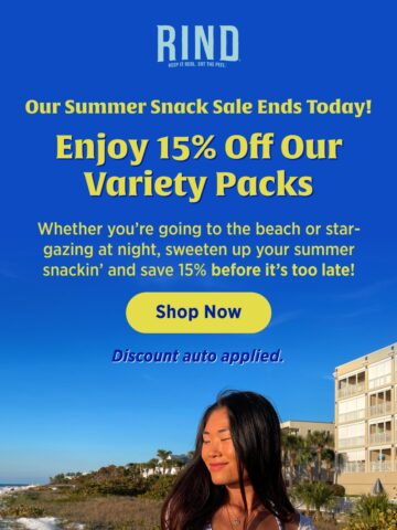 Email Inspiration from RIND SNACKS - Email Love