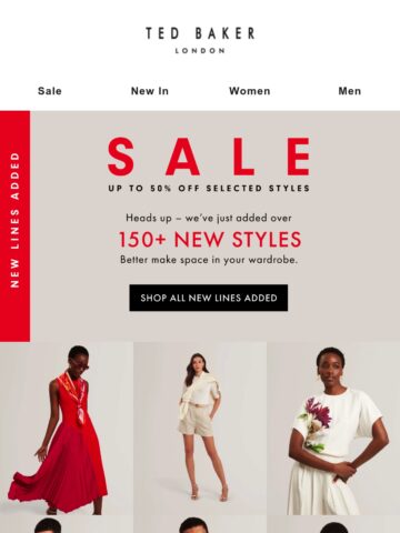Email Inspiration from Ted Baker - Email Love