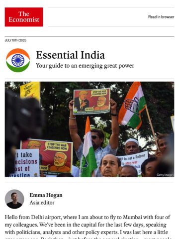 Email Inspiration from The Economist - Email Love