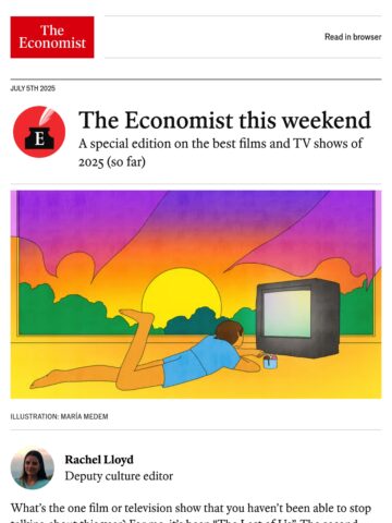 Email Inspiration from The Economist - Email Love