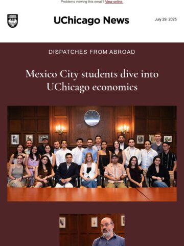 Email Inspiration from UChicago News - Email Love
