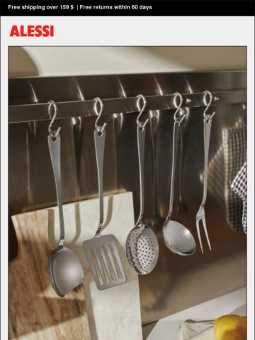 Email Inspiration from Alessi - Email Love