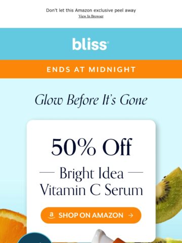 Email Inspiration from Bliss - Email Love