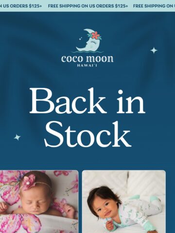 Email Inspiration from Coco Moon Hawaii - Email Love