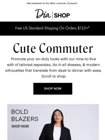 Email Inspiration from Dia Shop - Email Love