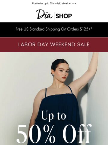 Email Inspiration from Dia Shop - Email Love