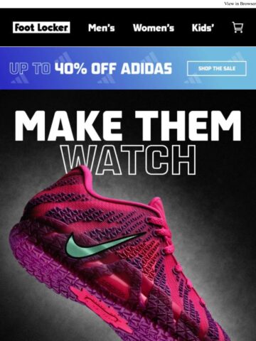 Email Inspiration from Foot Locker - Email Love
