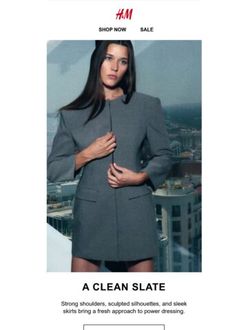 Email Inspiration from H&M - Email Love