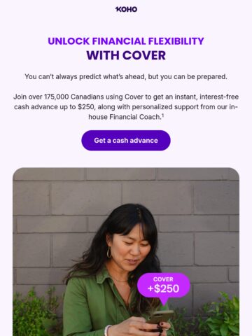 Email Inspiration from KOHO - Email Love