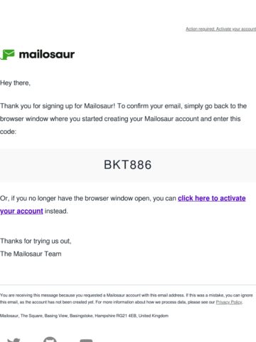 Mailosaur Team Emails and Newsletters