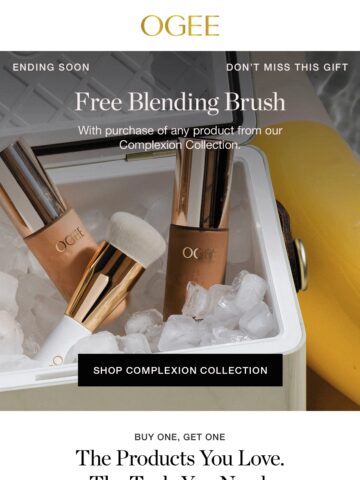 Email Inspiration from Ogee - Email Love