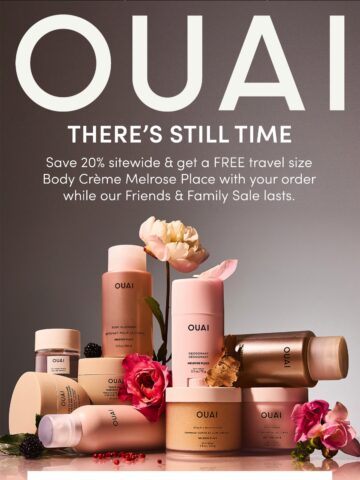 Email Inspiration from OUAI - Email Love