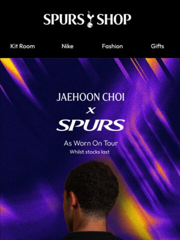 Email Inspiration from Spurs Shop - Email Love