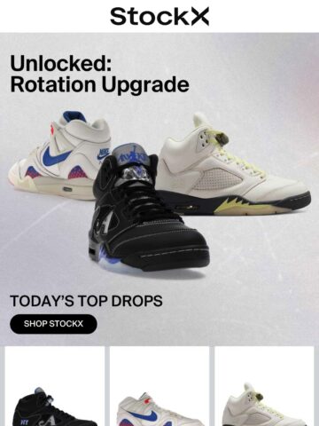 Email Inspiration from StockX - Email Love