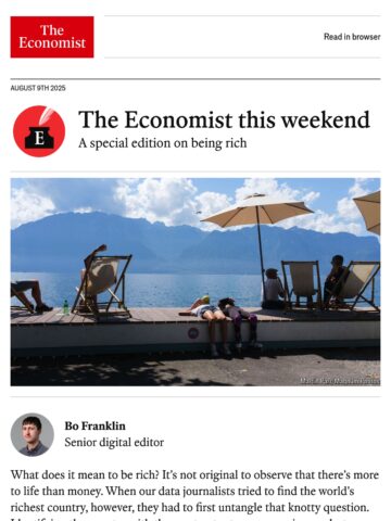 Email Inspiration from The Economist - Email Love