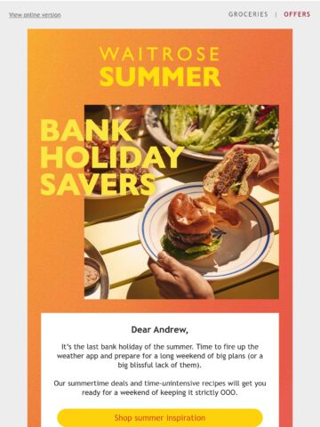 Email Inspiration from Waitrose & Partners - Email Love