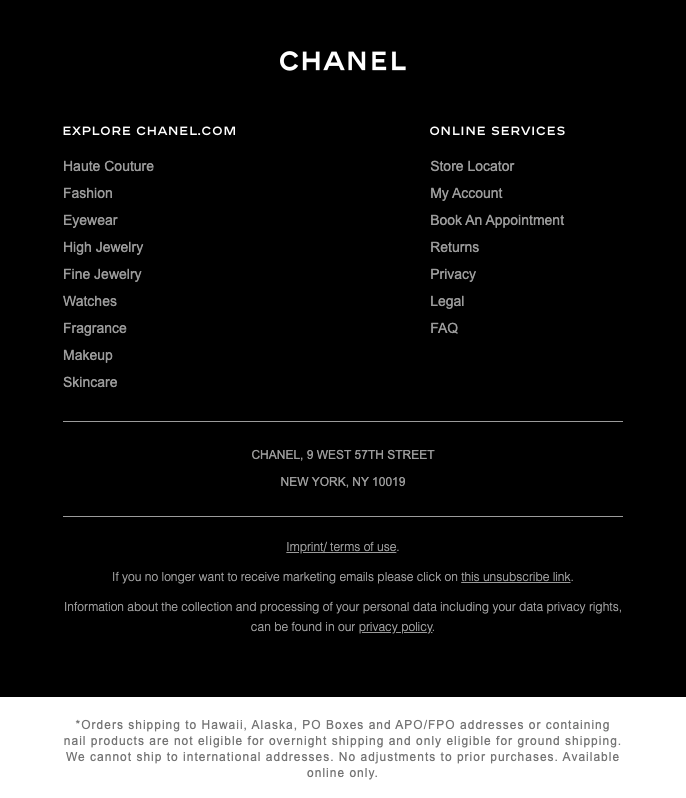 Email Footer Design: 9 Examples That Actually Work - Email Love