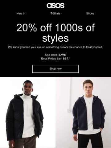 Email Inspiration from ASOS - Email Love