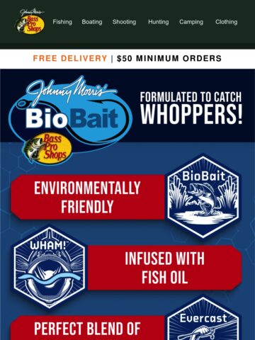 Email Inspiration from Bass Pro Shops - Email Love