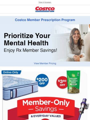 Email Inspiration from Costco Wholesale - Email Love