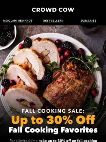 Email Inspiration from Crowd Cow - Email Love