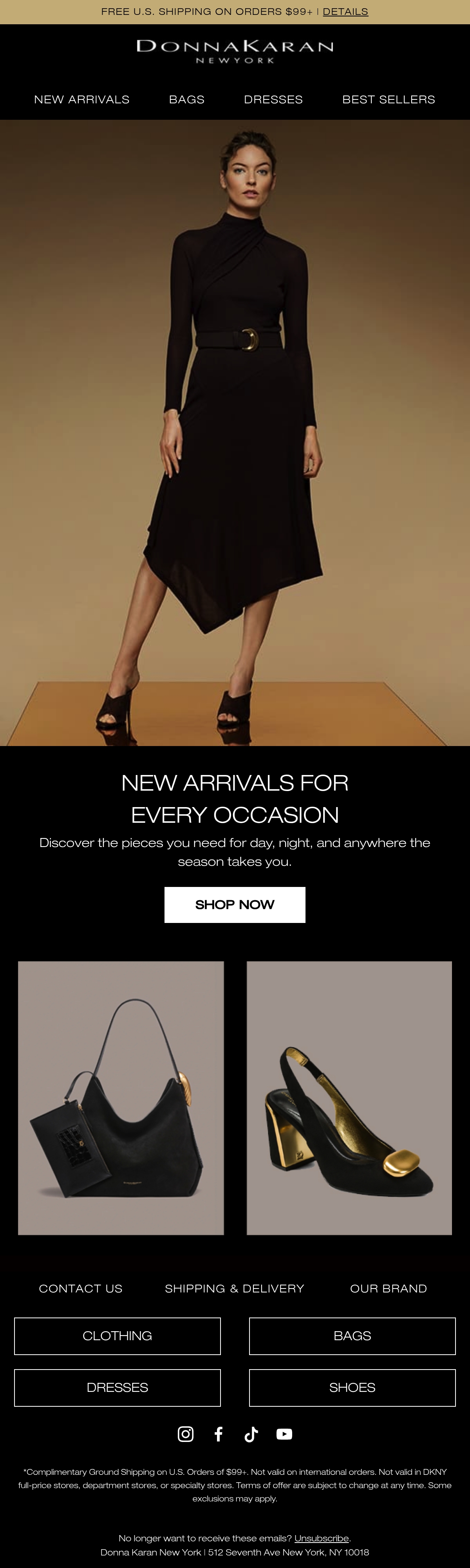 Email Inspiration from Donna Karan New York - Email Love