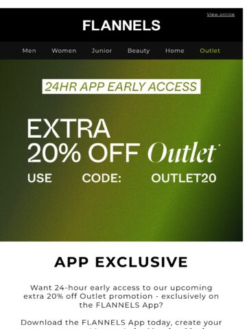 Email Inspiration from FLANNELS - Email Love