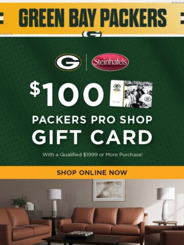 Email Inspiration from Green Bay Packers - Email Love