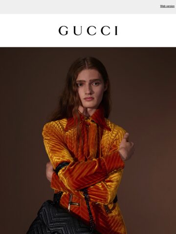 Email Inspiration from Gucci - Email Love