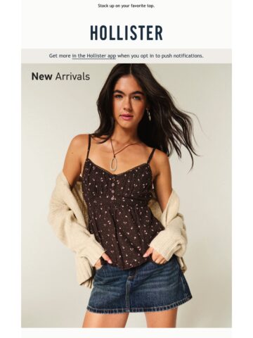 Email Inspiration from Hollister - Email Love