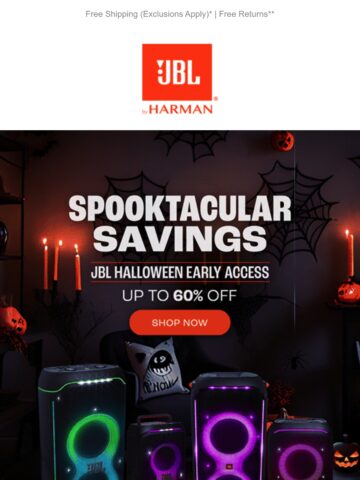 Email Inspiration from JBL - Email Love