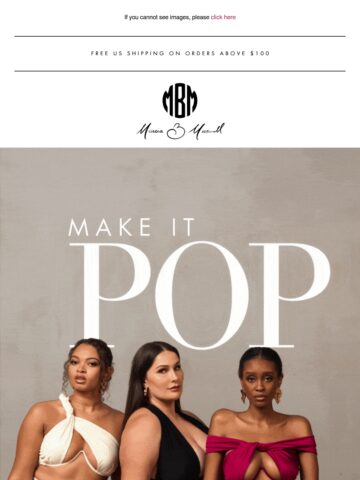 Email Inspiration from MBM Swim - Email Love