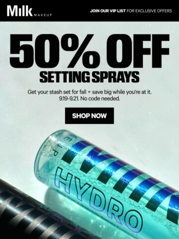 Email Inspiration from Milk Makeup - Email Love