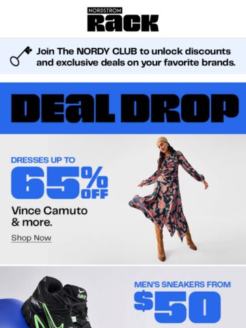 Email Inspiration from NORDSTROM RACK - Email Love