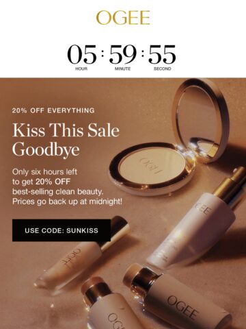 Email Inspiration from Ogee - Email Love