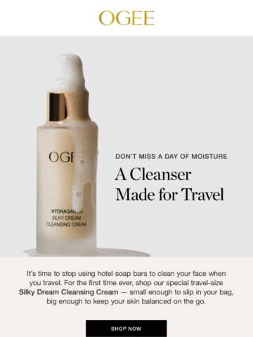 Email Inspiration from Ogee - Email Love