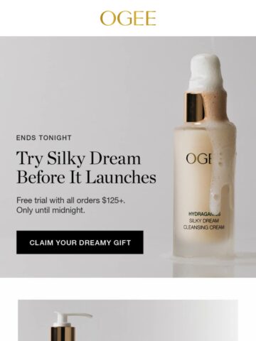 Email Inspiration from Ogee - Email Love