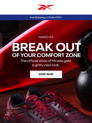 Email Inspiration from Reebok - Email Love