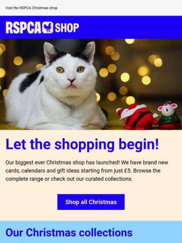 Email Inspiration from RSPCA - Email Love