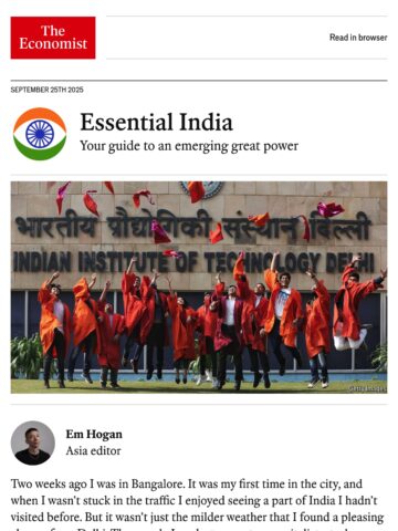 Email Inspiration from The Economist - Email Love