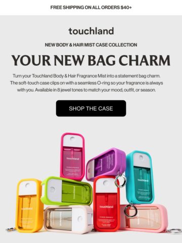 Email Inspiration from Touchland - Email Love