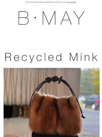 Email Inspiration from B.MAY Bags - Email Love