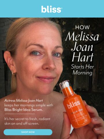 Email Inspiration from Bliss - Email Love