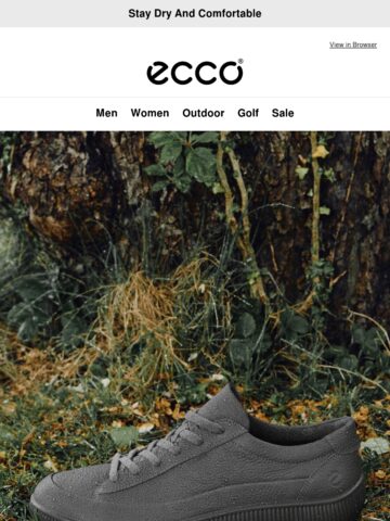 Email Inspiration from ECCO - Email Love