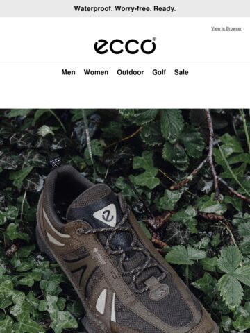 Email Inspiration from ECCO - Email Love